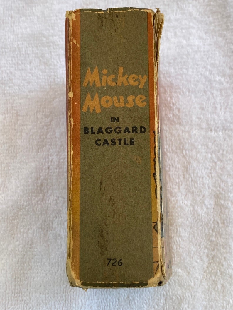1934 Mickey Mouse in Blaggard Castle Walt Disney Big Little - Etsy