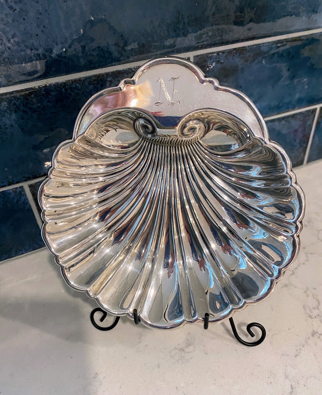 Sterling Silver, Gorham Seashell 445, Scalloped Bon Bon, Candy Dish ...