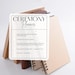 Wedding Officiant Binder Templates, Ceremony Order, Unity Ceremony ...