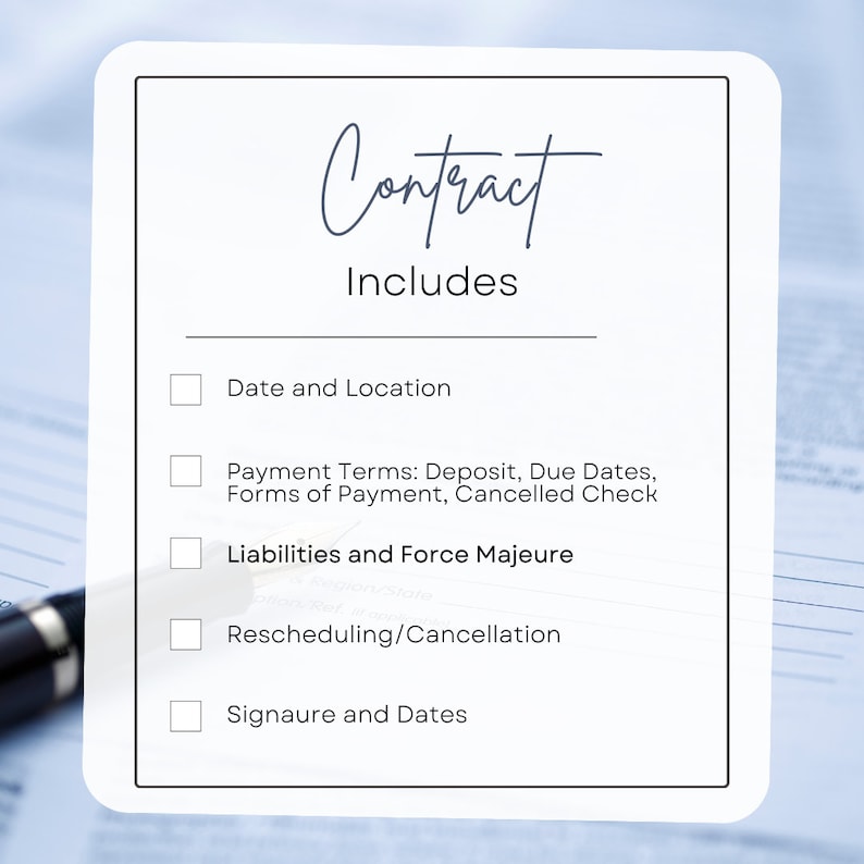 Coffee Cart Contract, Coffee Bar Contract Customizable Canva Template ...