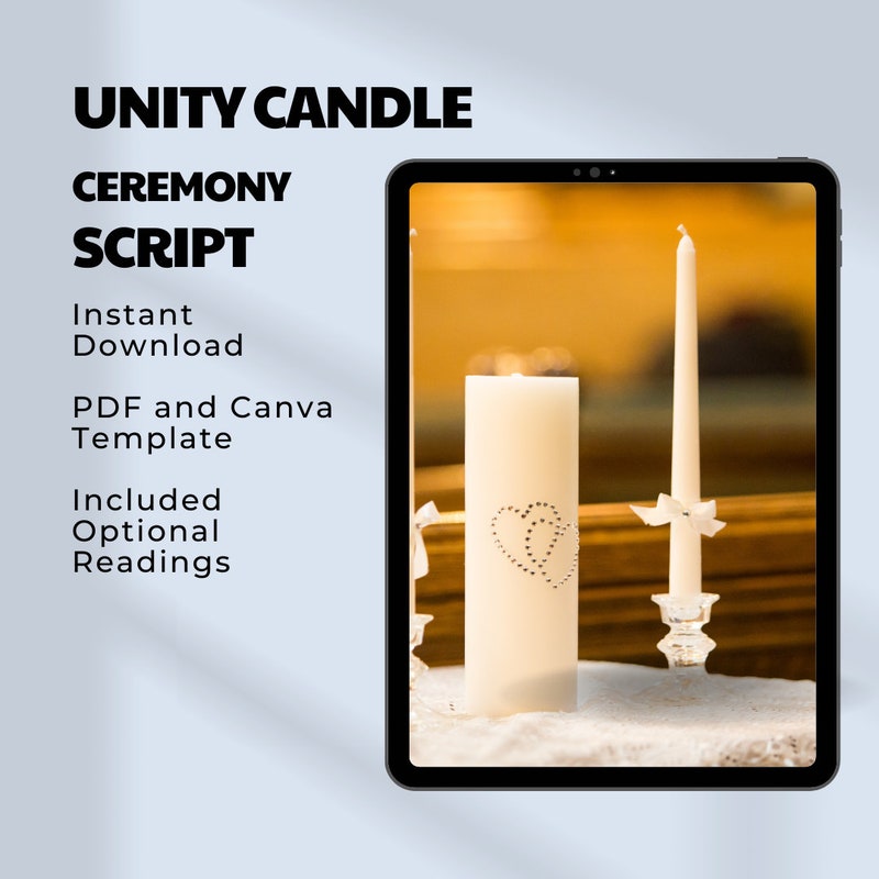 Unity Candle - Etsy