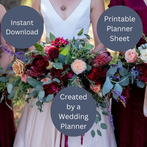 Wedding Ceremony Checklist and Rehearsal Guide, Editable Timeline ...
