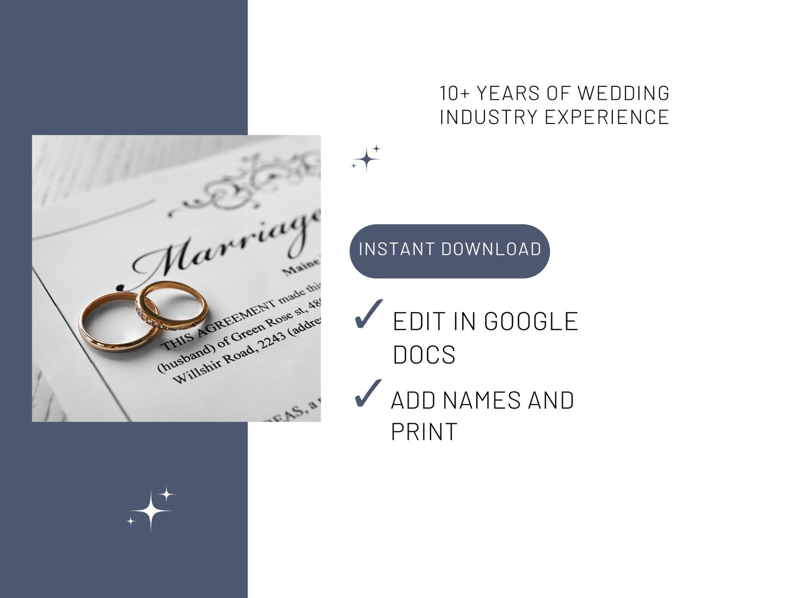 Bundle of Professional Ceremony Scripts Customize Your Wedding Vows for ...