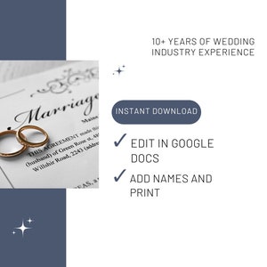 Bundle of Professional Ceremony Scripts Customize Your Wedding Vows for ...