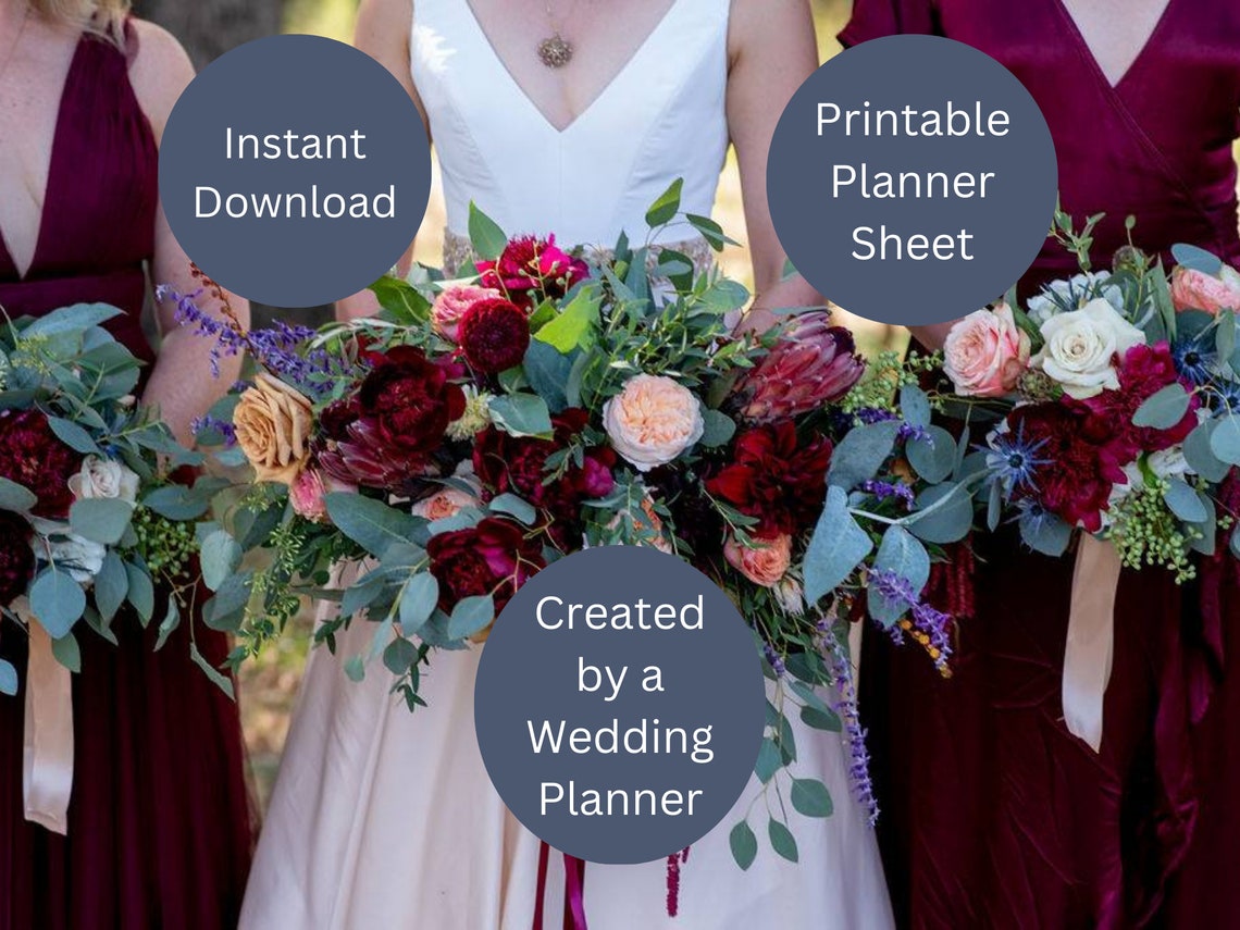 Wedding Officiant Checklist and Wedding Ceremony Planner for Celebrant ...