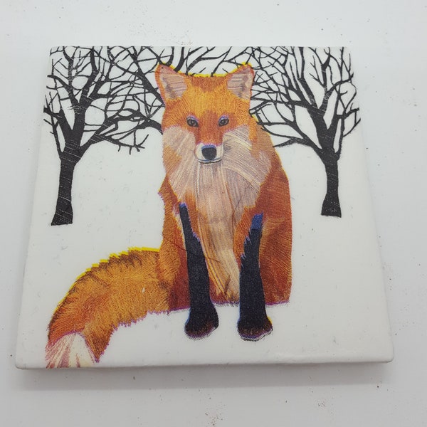 Fox Coaster - Etsy