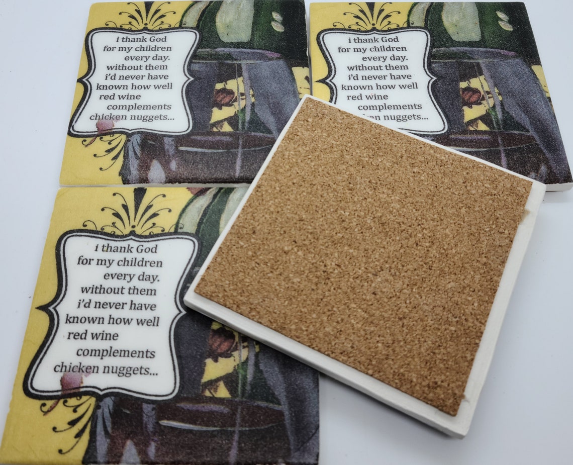 Funny Sayings Coasters Funny Tile Coasters Ceramic Tile - Etsy UK