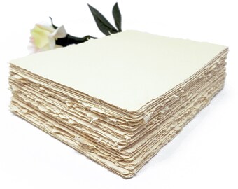 Deckle Edge Postcard | Etsy