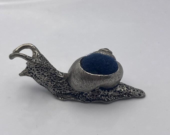 Victorian Revival Style Pewter Snail Pin Cushion - Alchemy Carta - Etsy