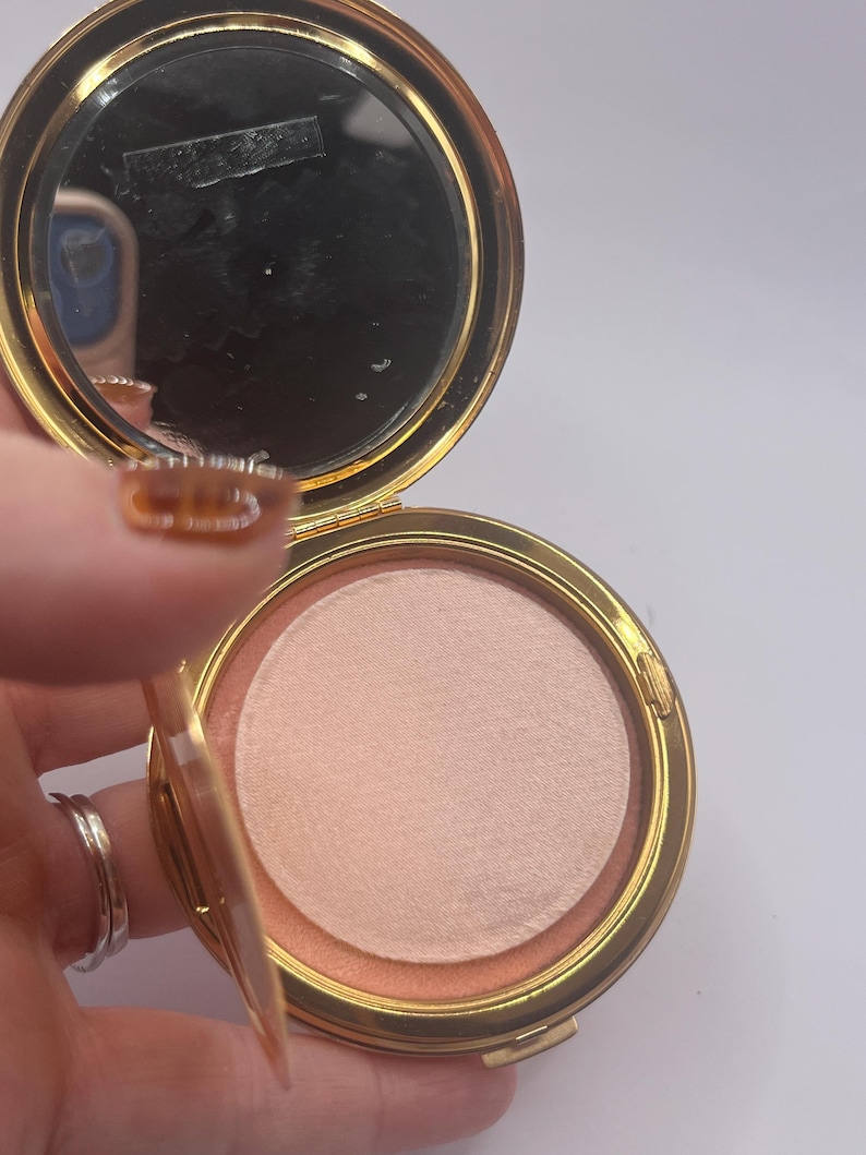 Vintage Stratton Slim Convertible Diamond Cut Gilt Powder Compact - Etsy UK