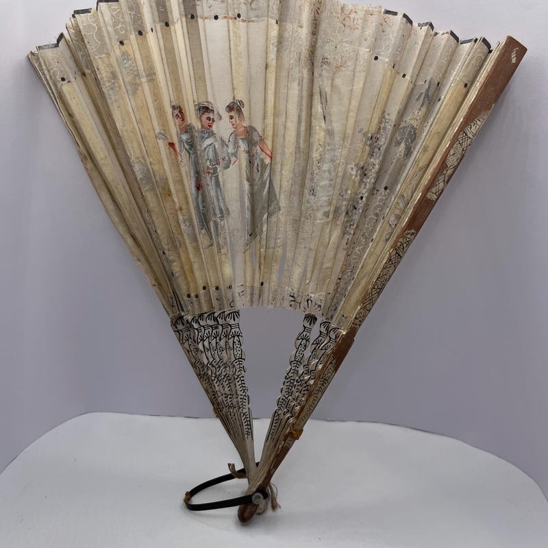 Antique Hand Fan - Etsy