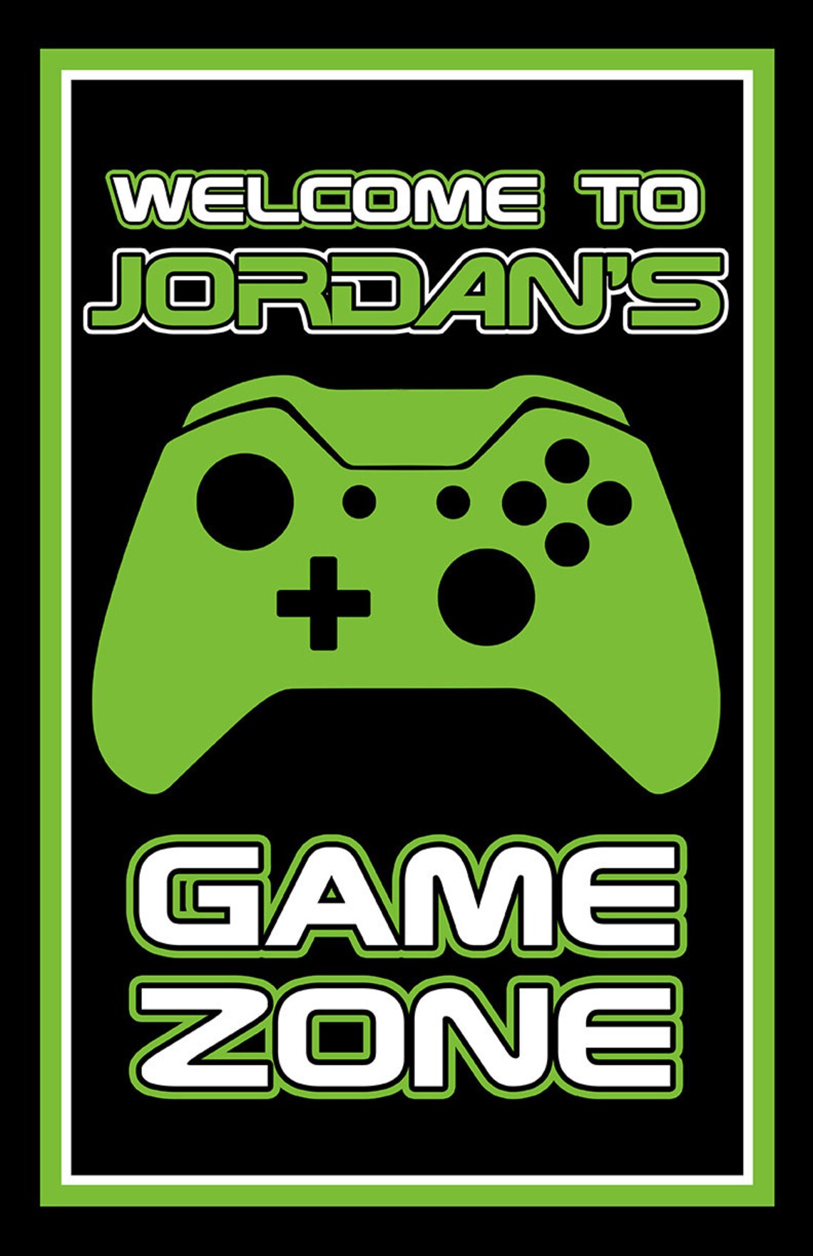 Video Game Themed Party Personalized Welcome Sign You - Etsy Canada