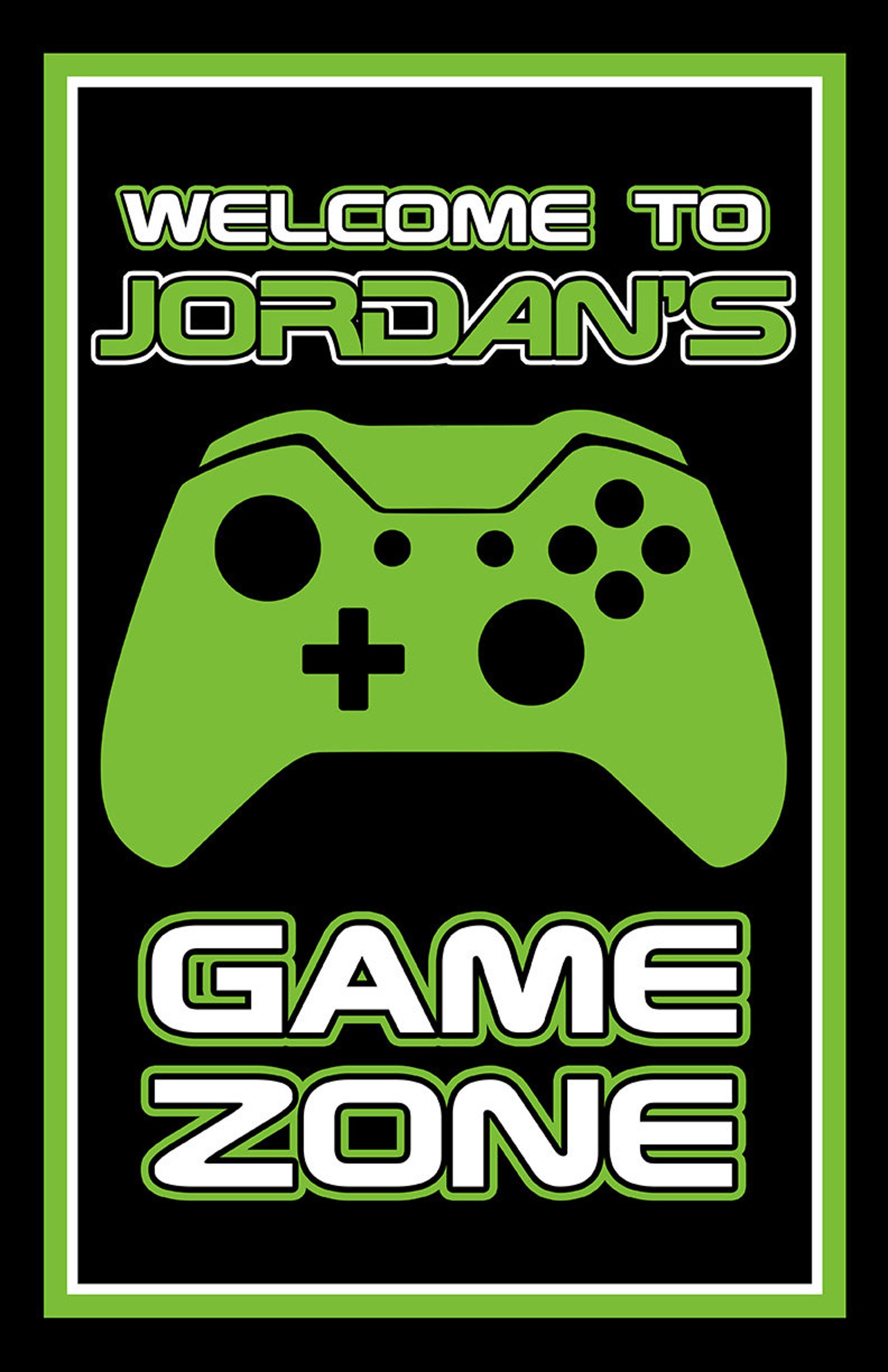 Video Game Themed Party Personalized Welcome Sign You - Etsy Canada