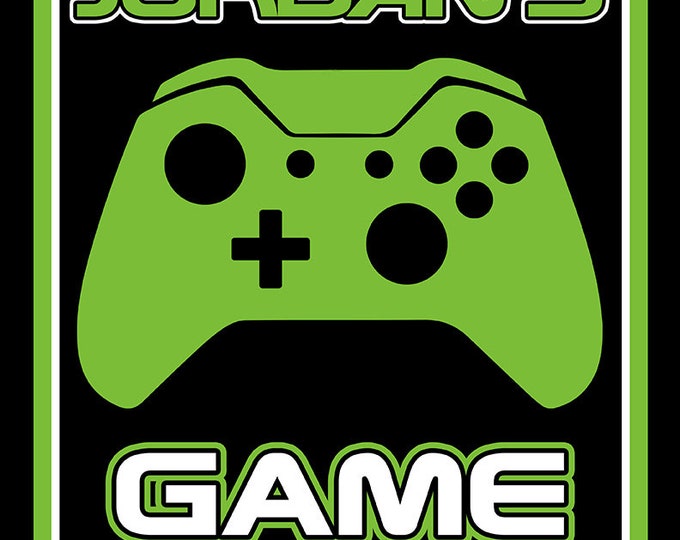 Video Game Themed Party - Personalized Welcome Sign - You Print - JPEG ...