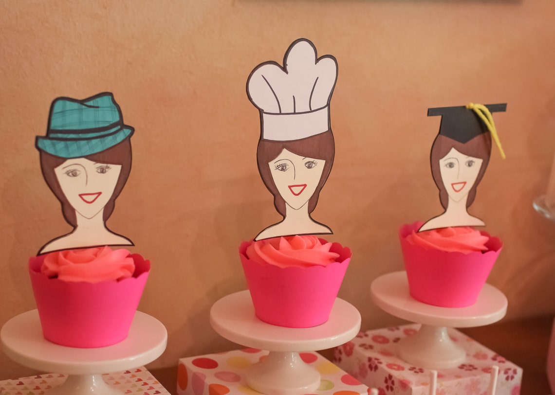 Printable Mother's Day Hats off to Mom Mom Wears Many - Etsy