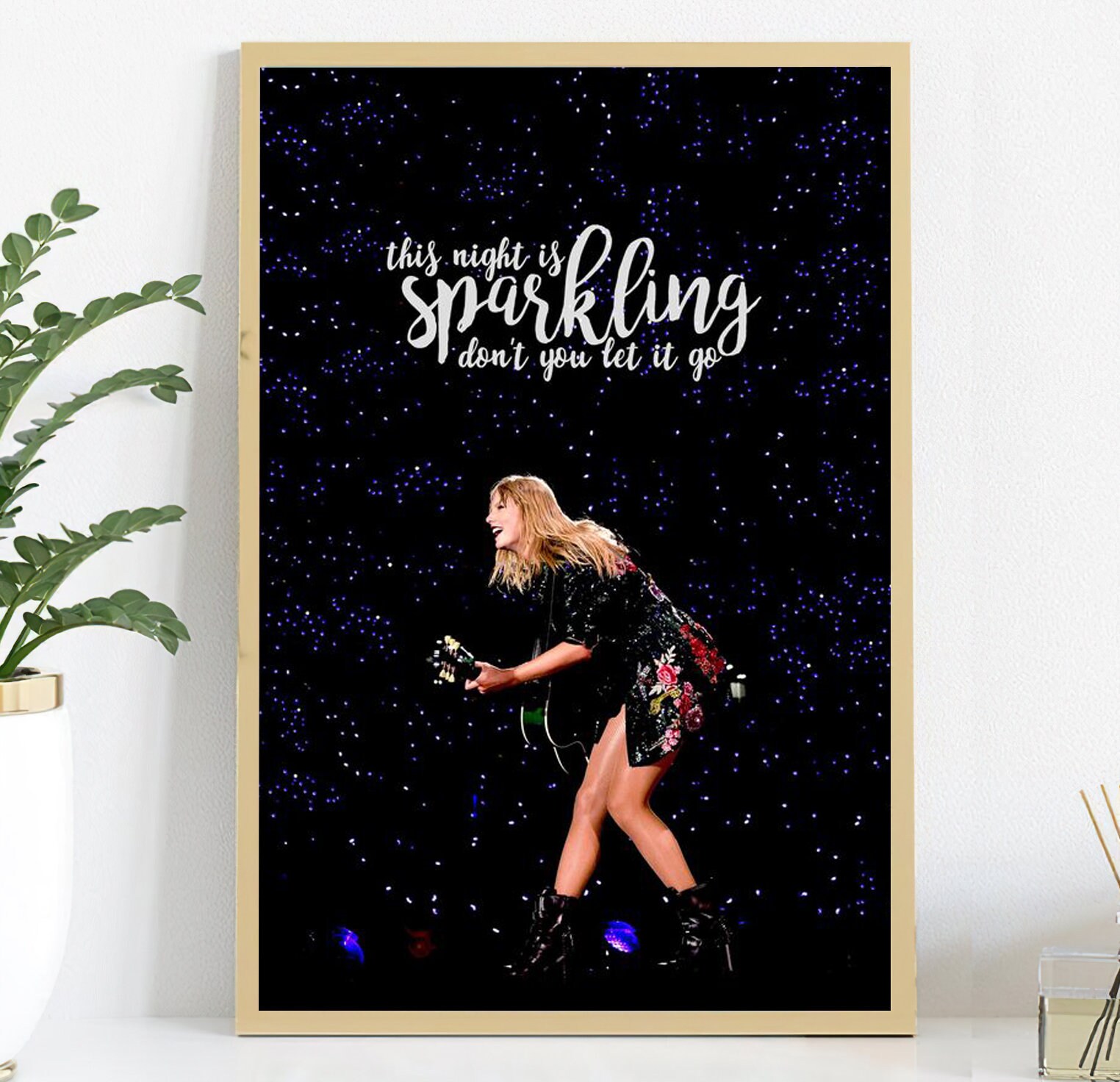 Taylor Swift Poster Enchanted Poster Full Size Printed on - Etsy