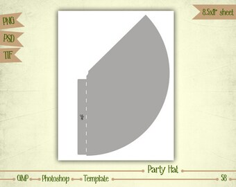 Digital Party Hat | Etsy