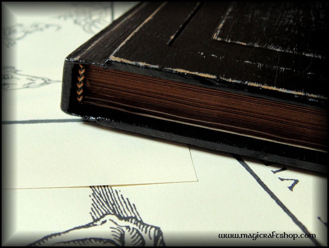 Ninth Gate Book Replica With Original Pages Black or Brown | Etsy UK