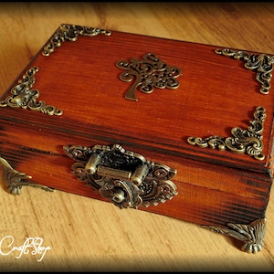 WOODEN WITCH BOX for Your Magical Jewellery Totally Handmade and ...