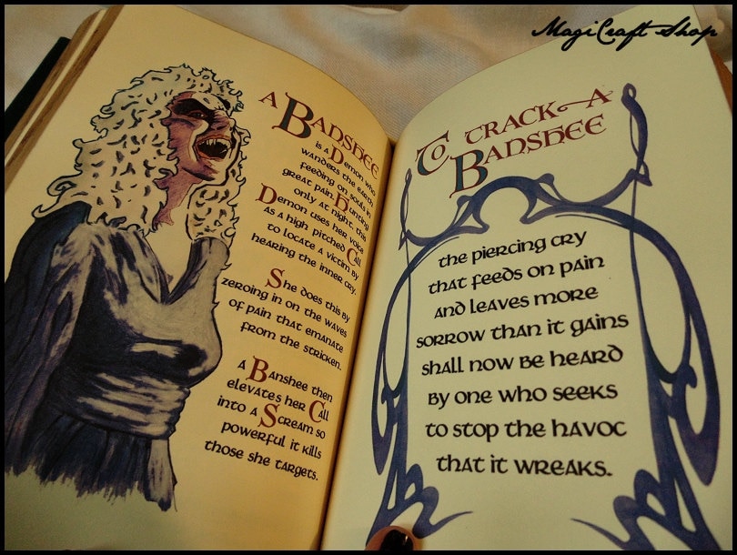Charmed Book Shadows With ORIGINAL Parchment Pages MEDIUM - Etsy