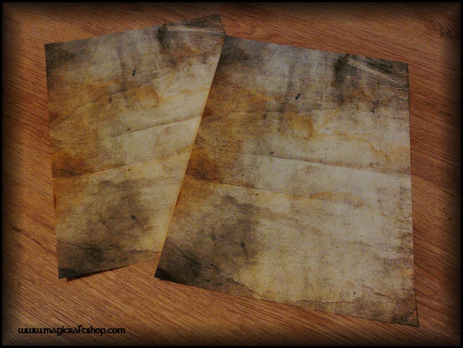 Parchment Pages HD Printed A4 Size in Two Different Kind of | Etsy