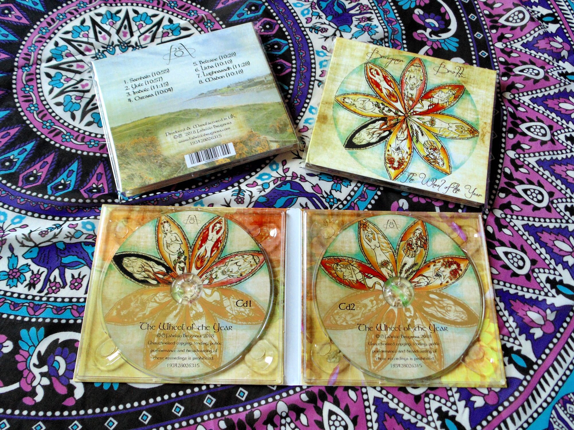 Meditation Music CD for Healing Yoga Relaxation Divination | Etsy