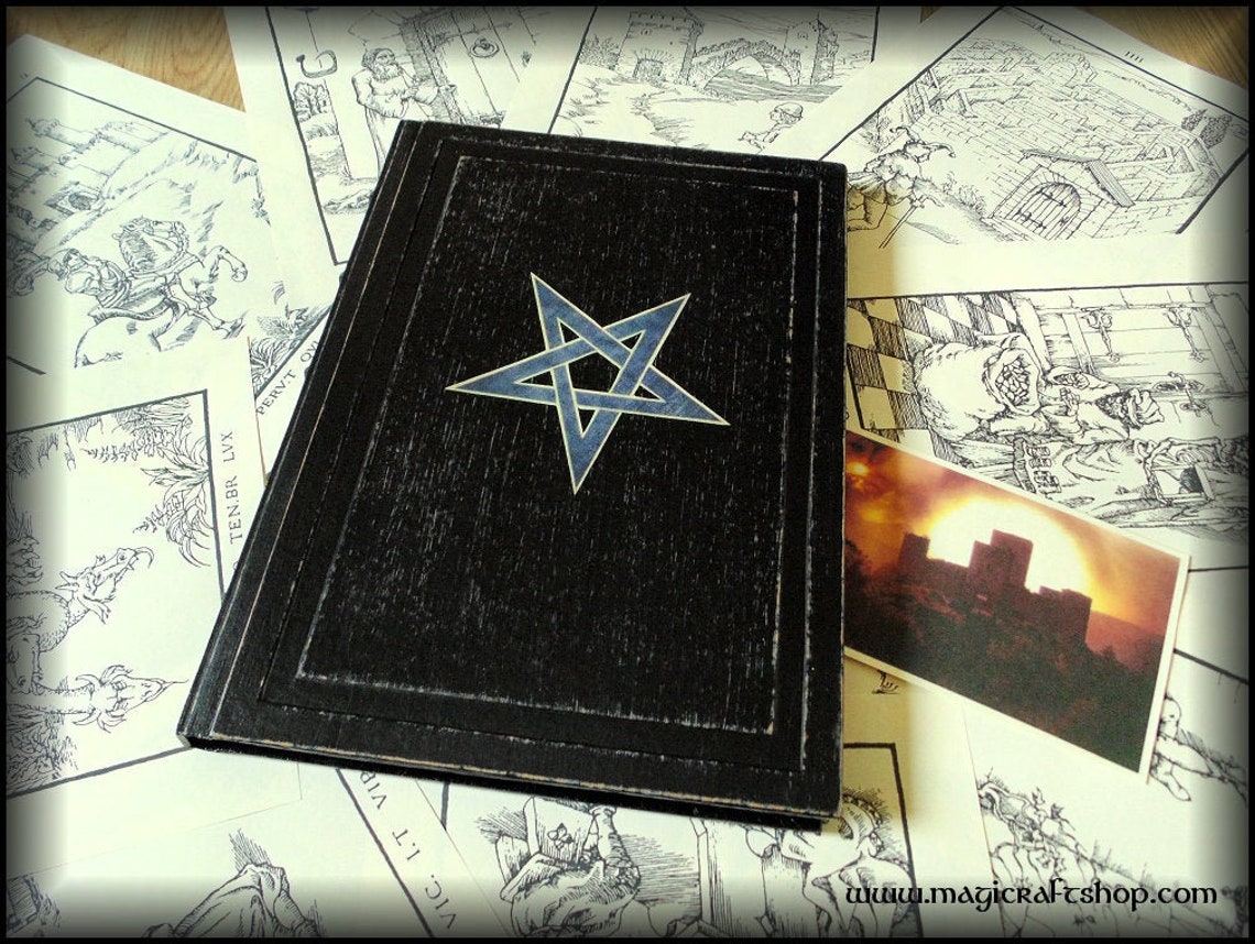 Ninth Gate Book Replica With Original Pages Black or Brown | Etsy