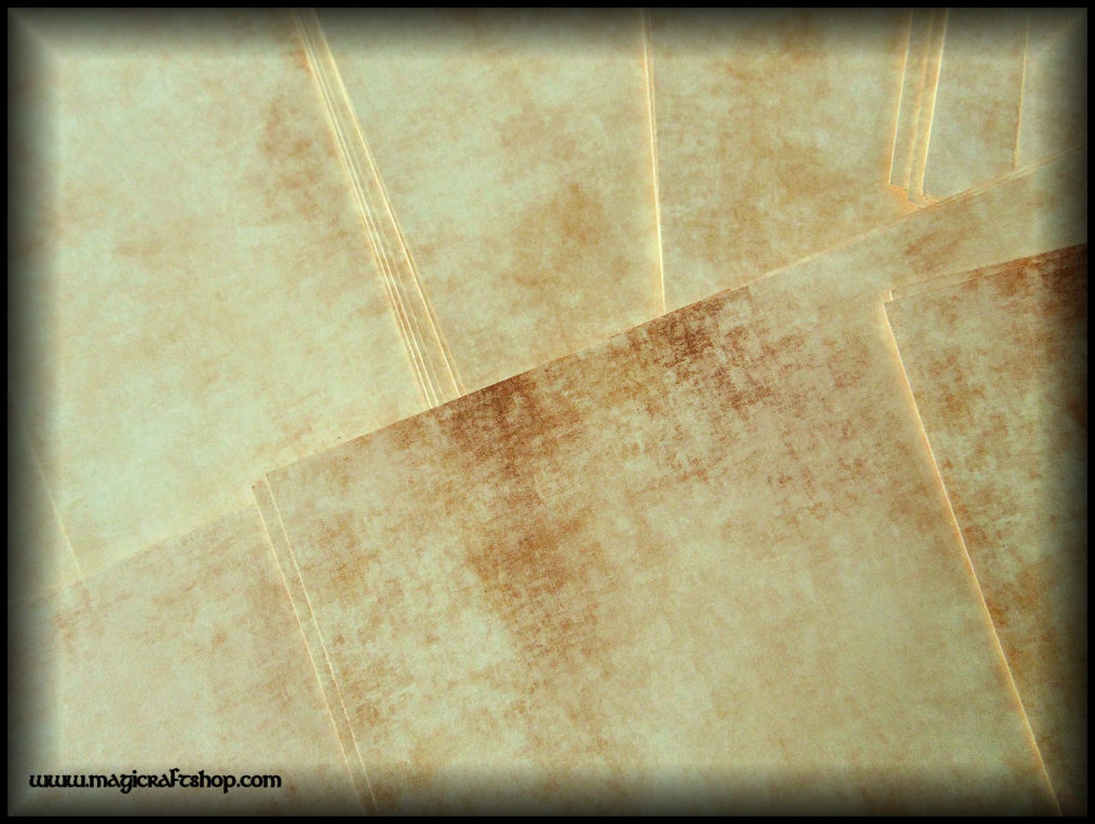 Parchment pages HD printed A4 size in two different kind of | Etsy