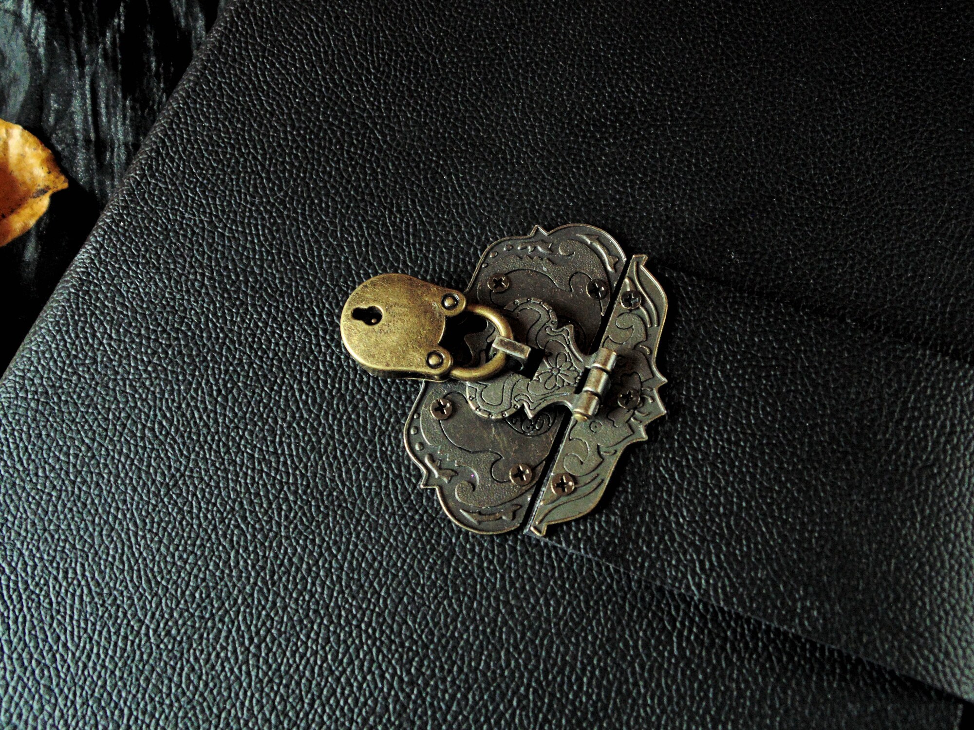 Book of Shadows With Lock Padlock Key and Screws Removable Pages - BIG ...