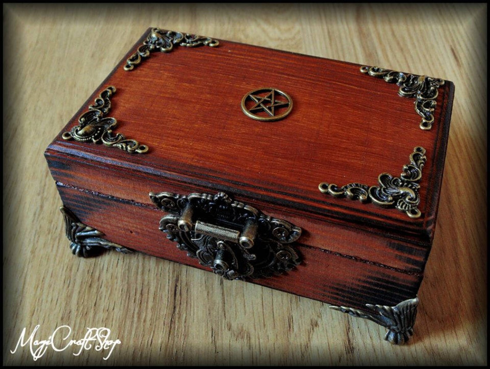 WOODEN WITCH BOX for Your Magical Jewellery Totally Handmade - Etsy