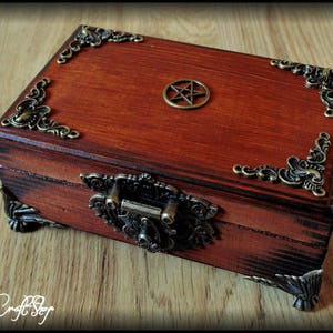 WOODEN WITCH BOX for Your Magical Jewellery Totally Handmade and ...