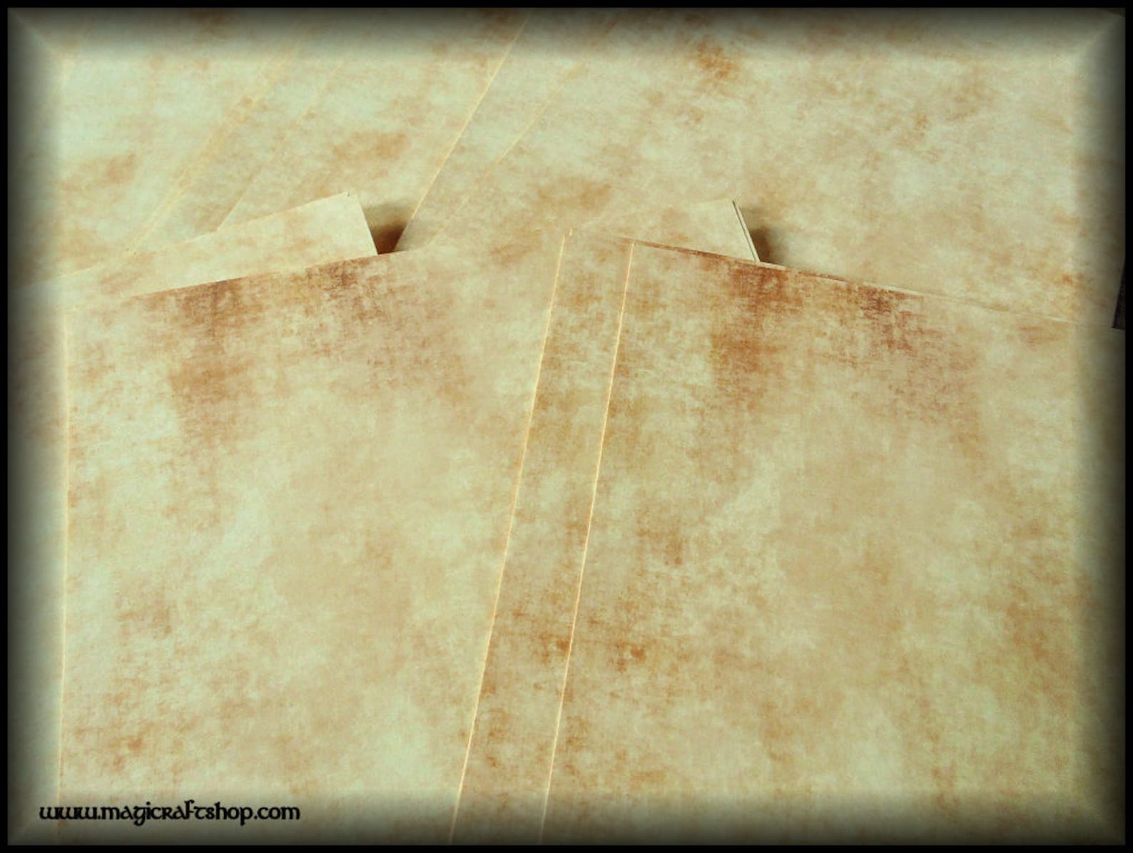 Parchment Pages HD Printed - A4 Size in Two Different Kind of Paper: 80 ...