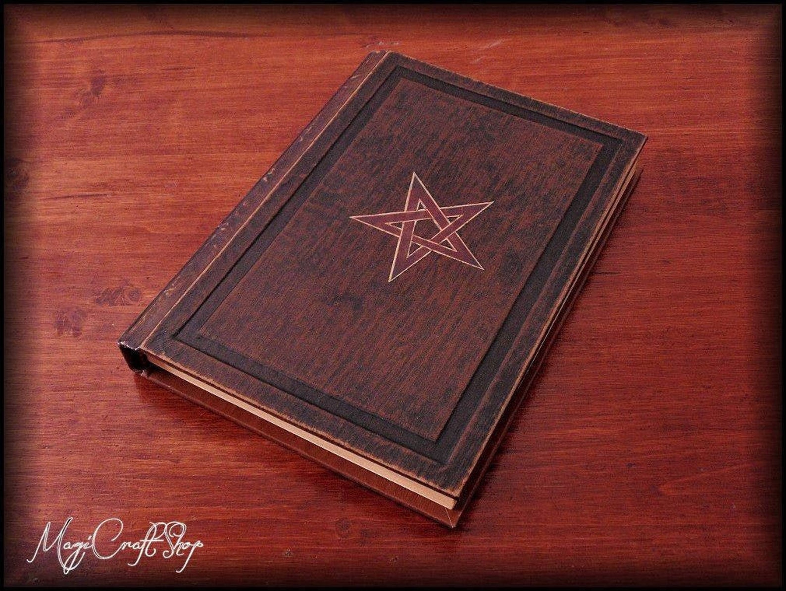 Ninth Gate Book Replica With Original Pages Black or Brown | Etsy