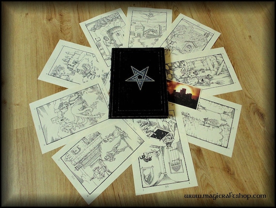 Ninth Gate Book Replica With Original Pages Black or Brown | Etsy