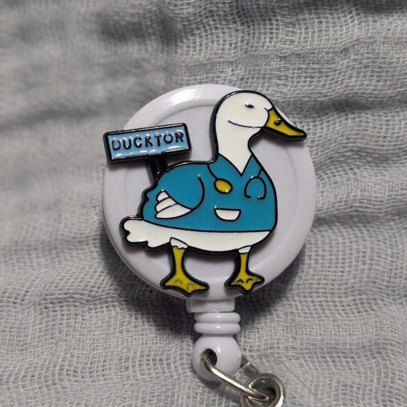 Doctor Badge Reel - Etsy