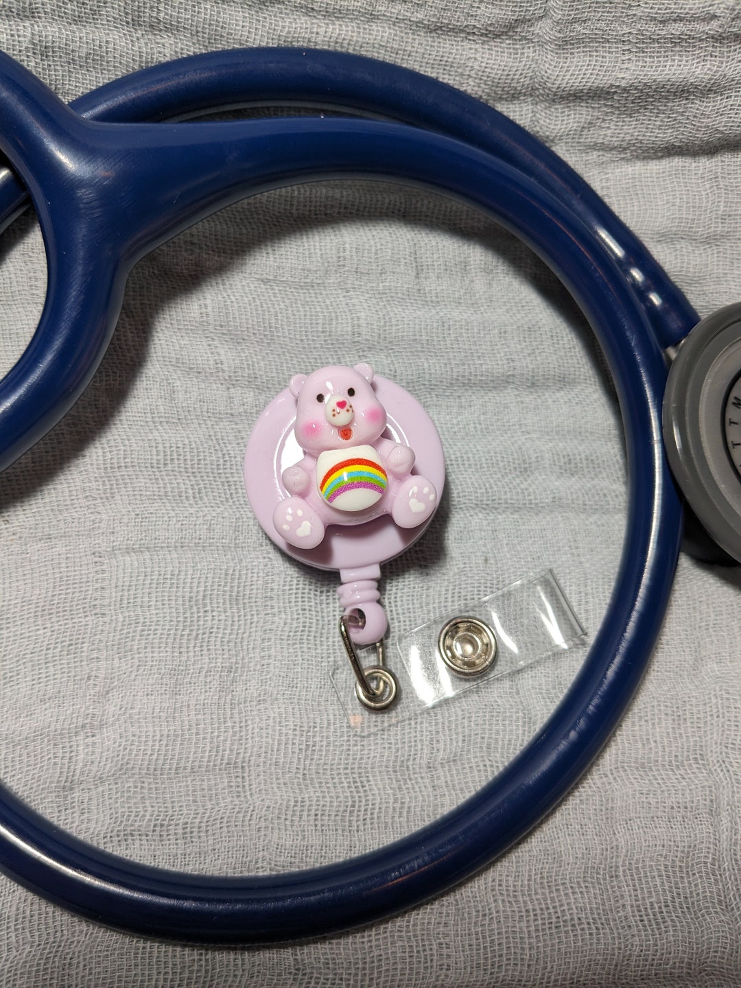Care Bears Badge Reel - Cheer Bear Badge Reel Belt Clip - Etsy