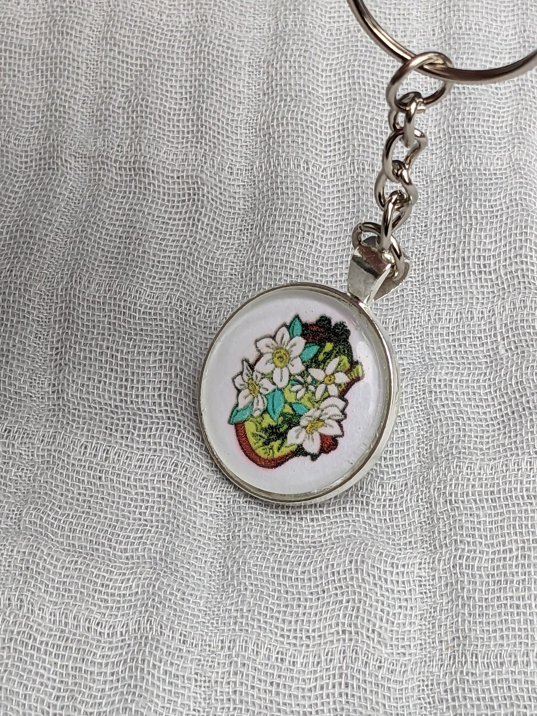 Keychain - Silver Kidney Anatomy Keychain - Etsy