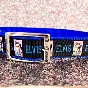 Elvis Presley Pet Collar: King of Rock and Roll, Breakaway Cat Collar ...