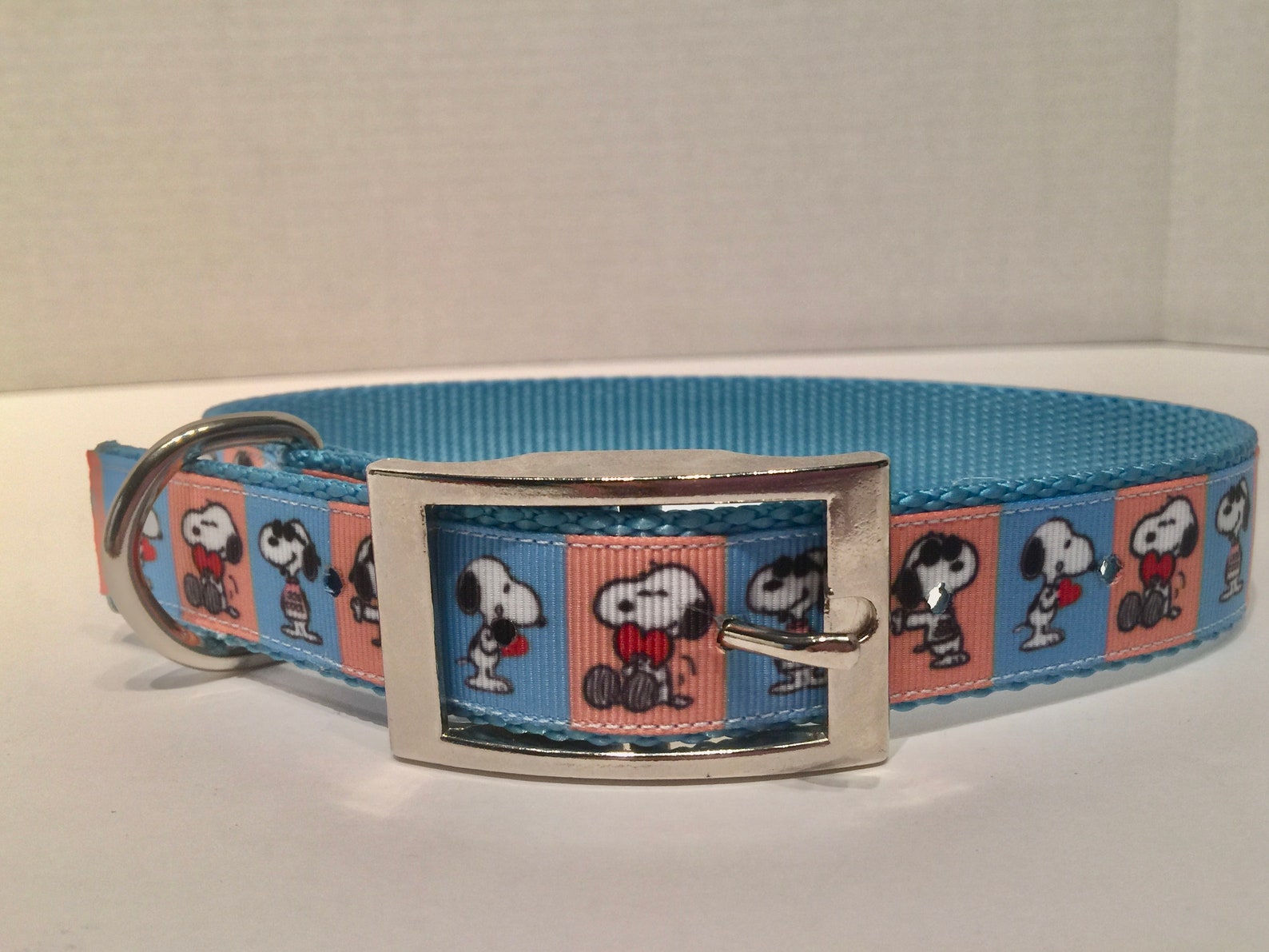 Snoopy in Love Dog Collar Love Snoopy Dog Collar Snoopy Dog - Etsy UK