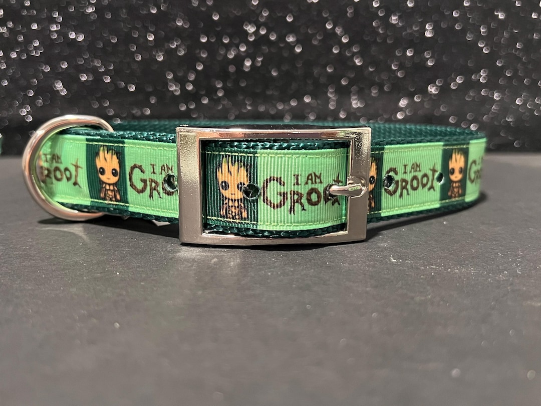 Groot Dog Collar, Guardians of the Galaxy, Cat Breakaway Collar - Etsy