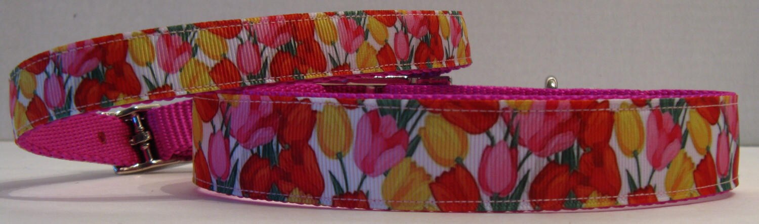 Floral Dog Collars Spring Collars Spring Flowers Dogwood | Etsy