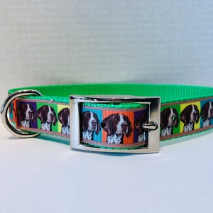 German Shorthaired Pointer Dog Collar, GSP - Etsy