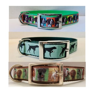 German Shorthaired Pointer Dog Collar, GSP - Etsy