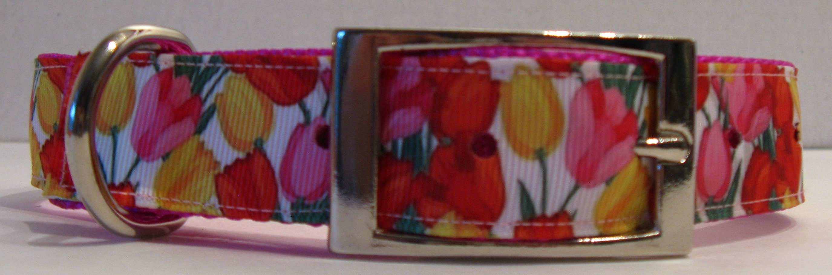 Floral Dog Collars Spring Collars Spring Flowers Dogwood | Etsy