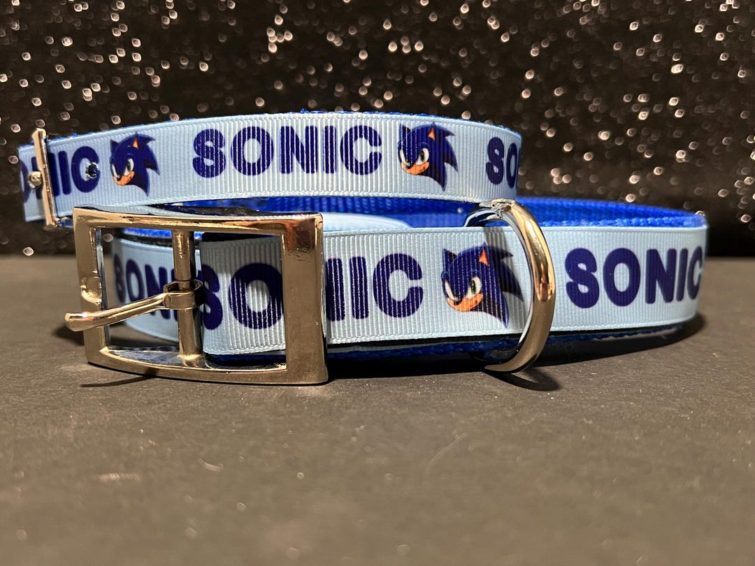 Sonic Dog Collar - Etsy