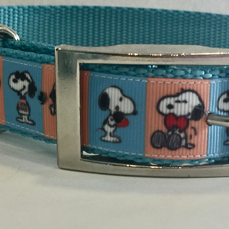 Snoopy Collar for Dogs - Etsy