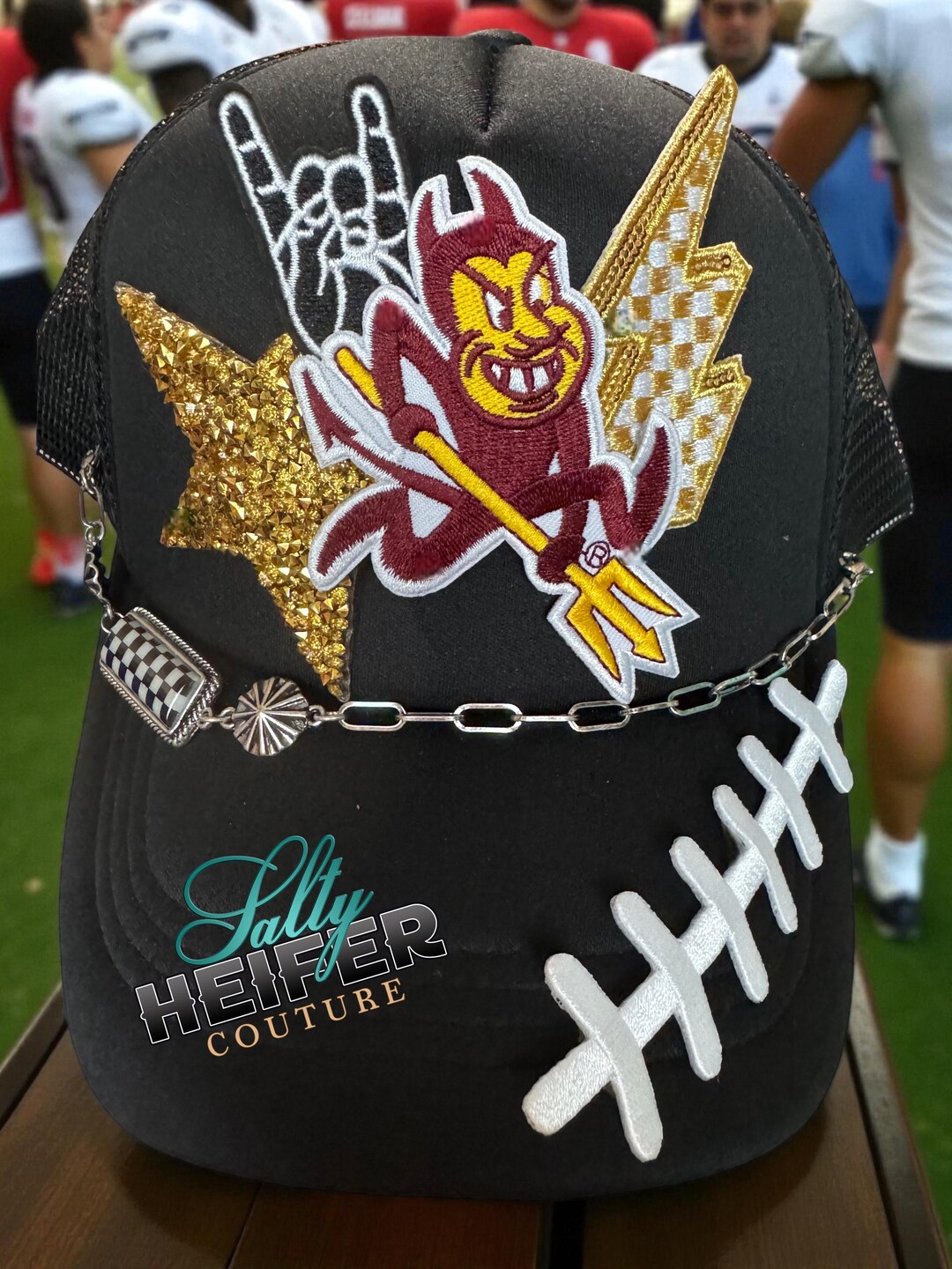 ASU Football Trucker Hat: Game Day Fan Gear - Etsy