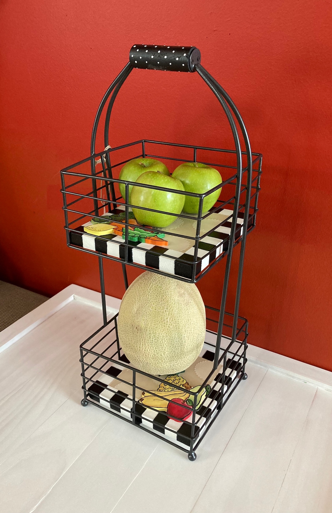 Countertop Fruit and Vegetable Storage Baskets - Etsy