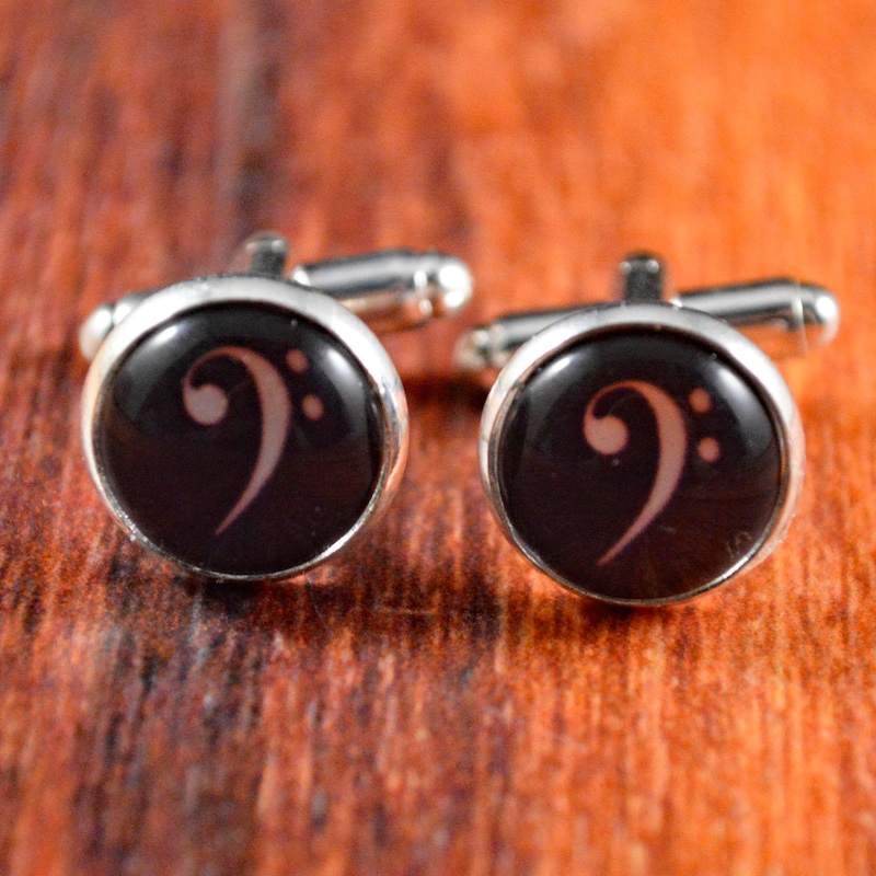 Musical Notes Cufflinks - Etsy