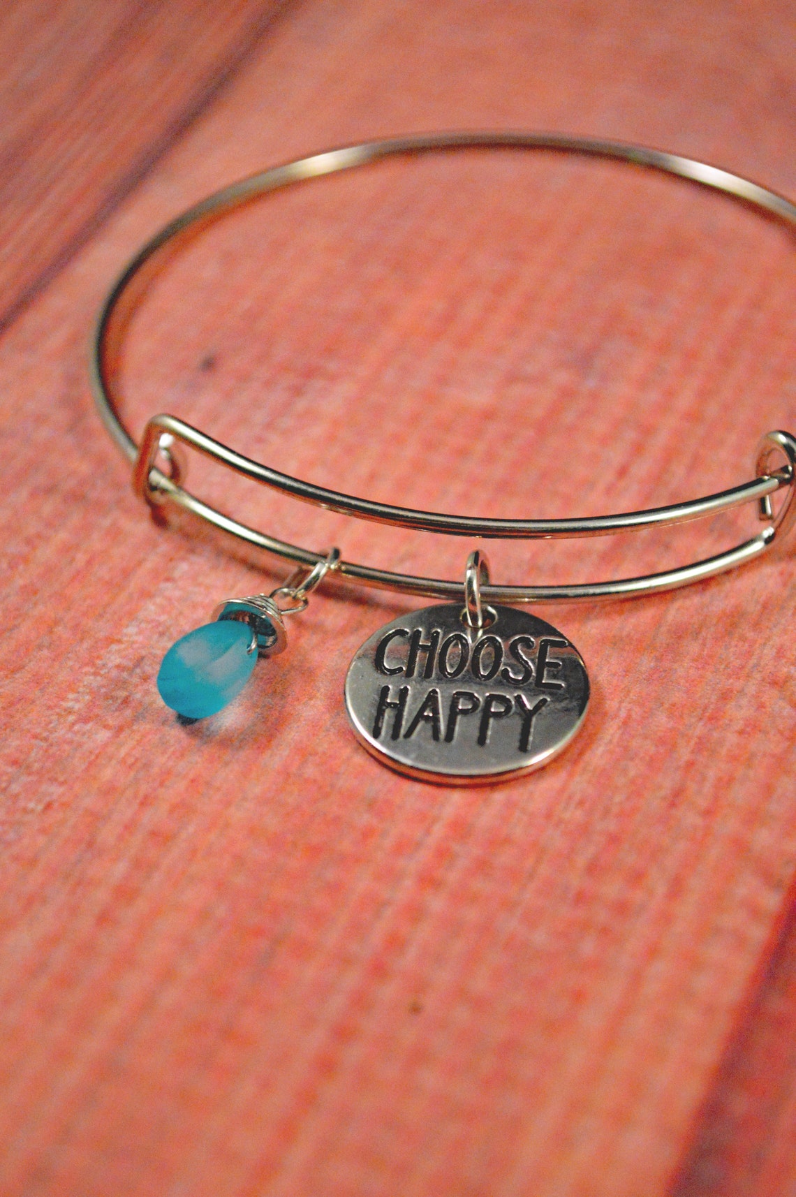 Positive Jewelry Positive Bracelet Word Bangle Word - Etsy